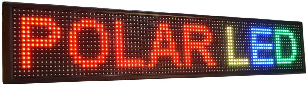 Letrero para publicidad LED interno y externo, programable