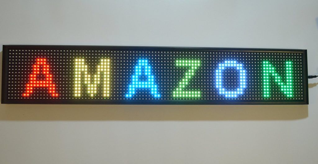 Letrero para publicidad LED interno y externo, programable