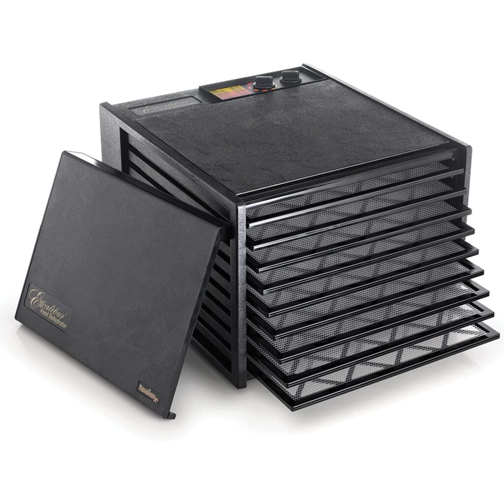 Deshidratador Excalibur de 9 bandejas con termostato ajustable