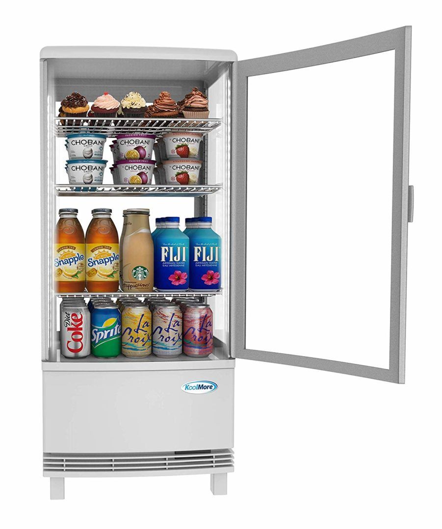 Display Refrigerada Comercial 3 ft cu. Mostrador de bebidas y postres