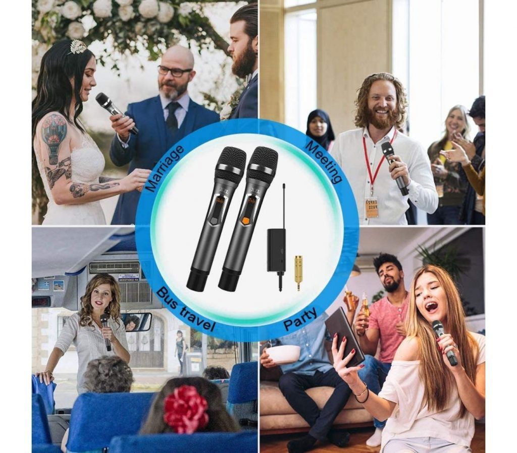 Micrófono inalámbrico recargable. PLANES. Compra en línea.