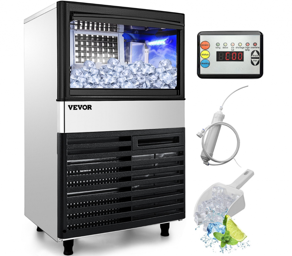 VEVOR Máquina de hacer hielo comercial – PLANES