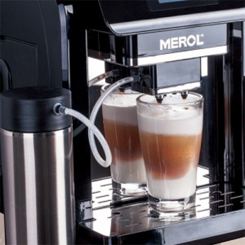 Máquina automática Merol de café espresso, americano, latte y capuchino