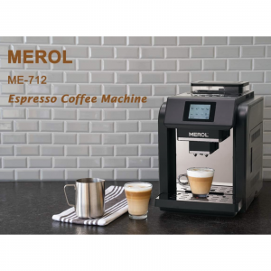 Máquina automática Merol de café espresso, americano, latte y capuchino